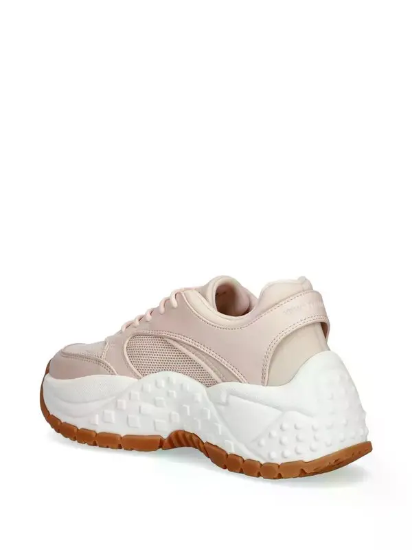 Armani Exchange Lace-up Sneakers - Neutrals