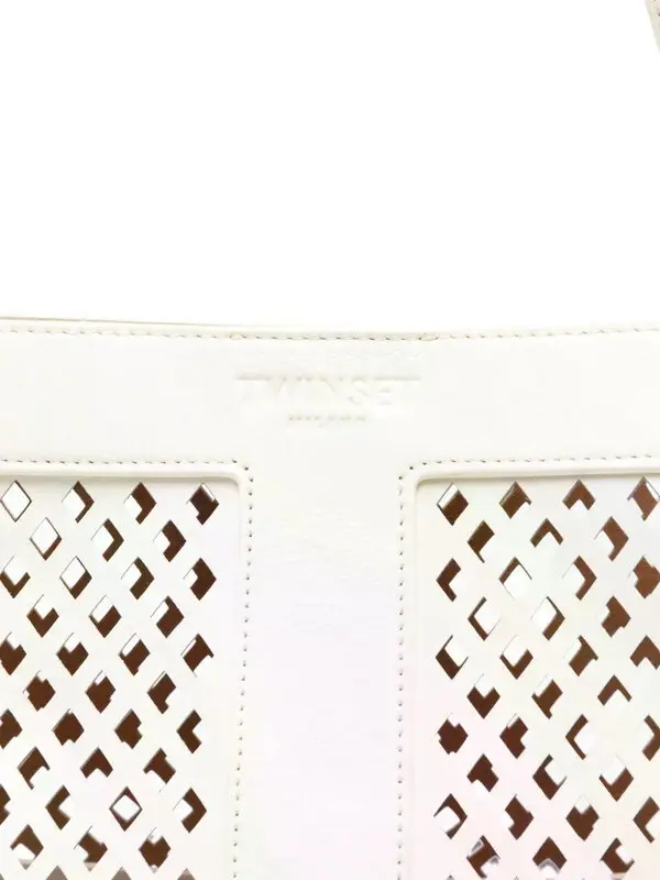 TWINSET Openwork Tote Bag