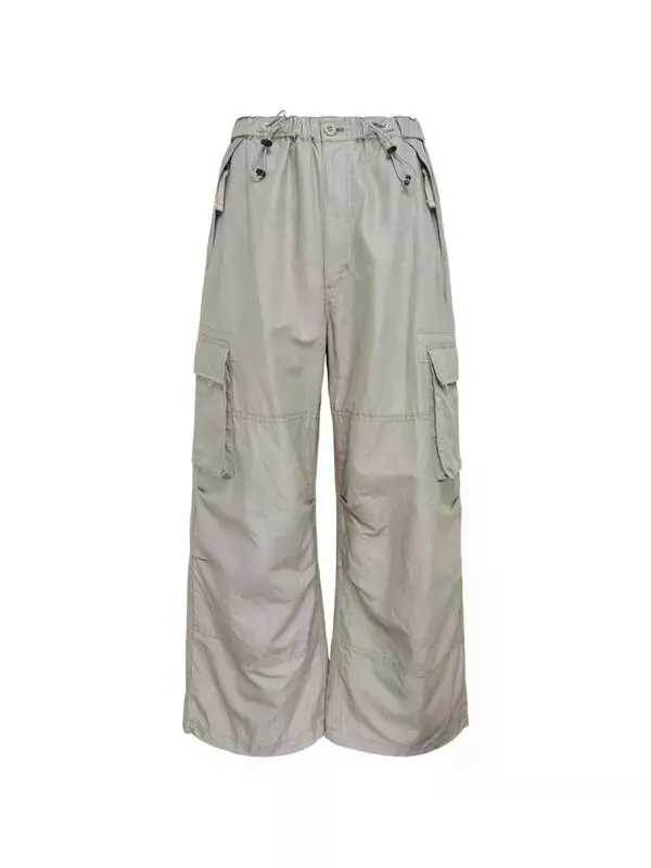 Comme Des Garçons Elasticated-waist Cargo Pants - Grey