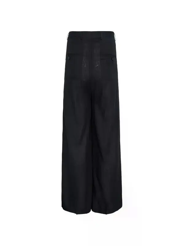 Rick Owens Belt-loop Wide Leg Trousers