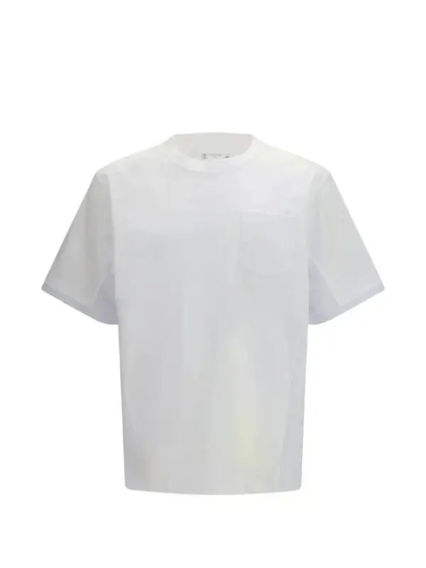 Sacai Pocket Jersey T-shirt - White