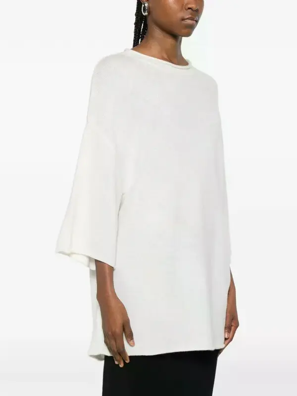 VIKTORIA CHAN Tatiana Short-sleeve Sweater