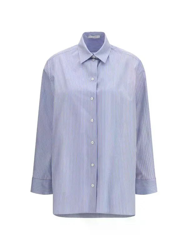 THE ROW Striped Shirt - Blue