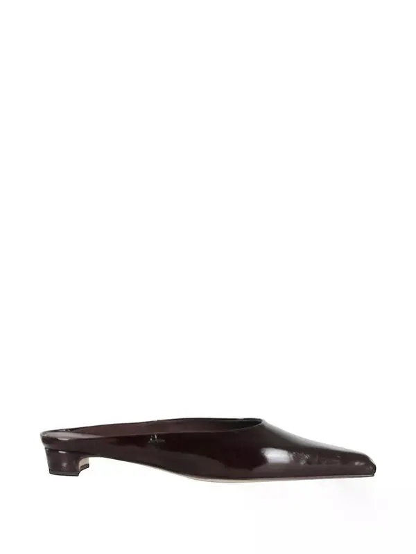 POEVE Faye Pointed Pumps - Brown