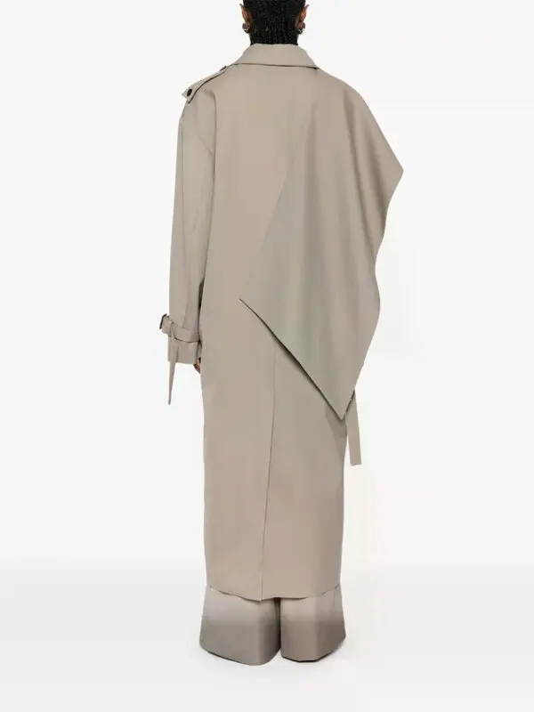 VIKTORIA CHAN Larissa Oversized Double-breasted Wool Coat