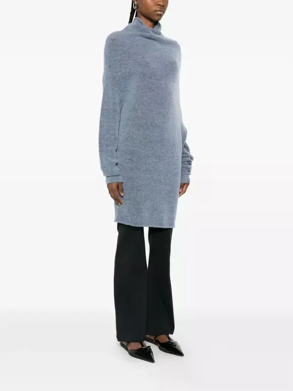 VIKTORIA CHAN Juliet Skewed Hem Sweater - Blue
