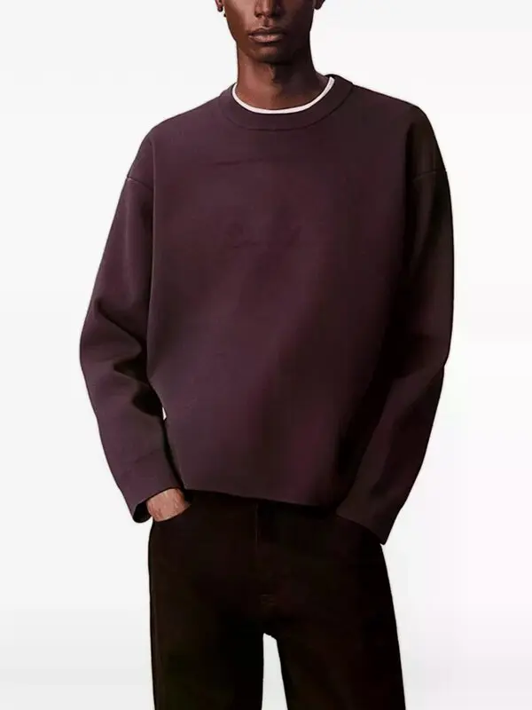 Calvin Klein Crew-neck Sweatshirt - Purple