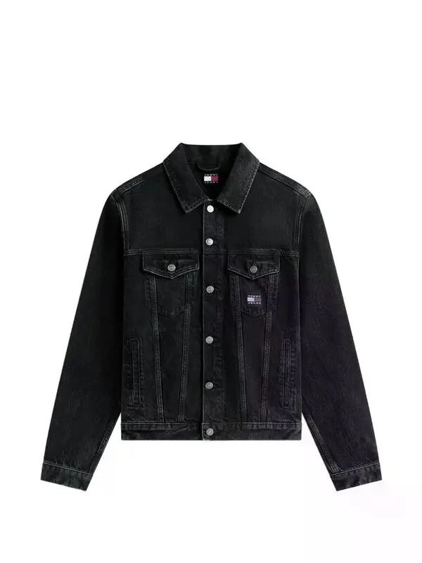 Tommy Hilfiger Ryan Back Logo Buttoned Denim Jacket