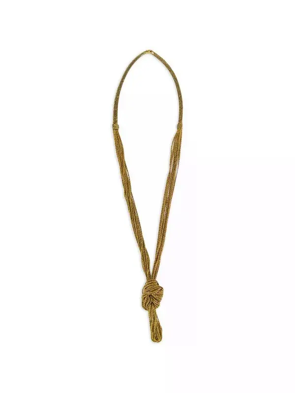 AURÉLIE BIDERMANN Miki Dora Rope Necklace - Gold