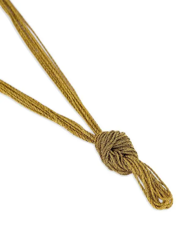 AURÉLIE BIDERMANN Miki Dora Rope Necklace - Gold