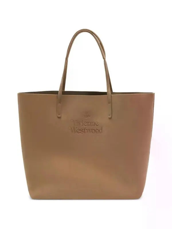VIVIENNE WESTWOOD Studio Tote Bag - Neutrals