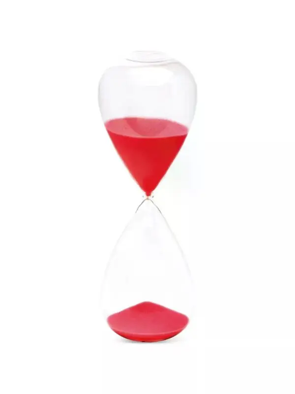 BITOSSI HOME Mini Sand Hourglass - Red