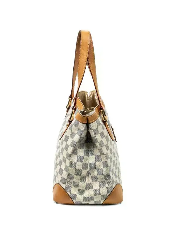 LOUIS VUITTON 2008 Pm Hampstead Chequered-pattern Tote Bag