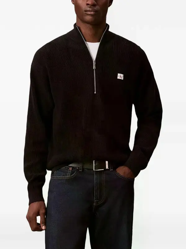 Calvin Klein Zip Fastening Sweater