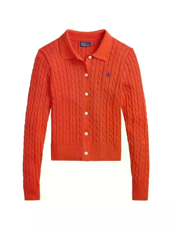 Polo Ralph Lauren Cable-knit Cardigan - Orange