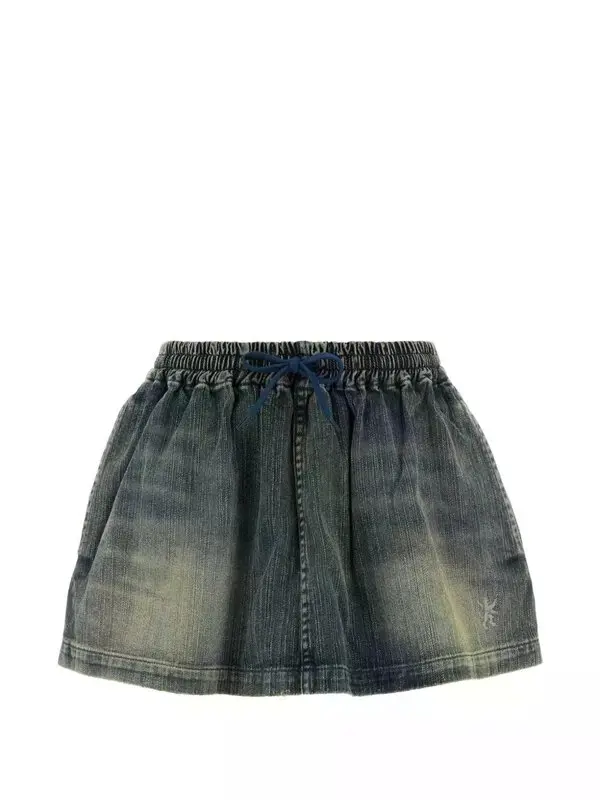 Balenciaga Denim Mini Skirt - Blue