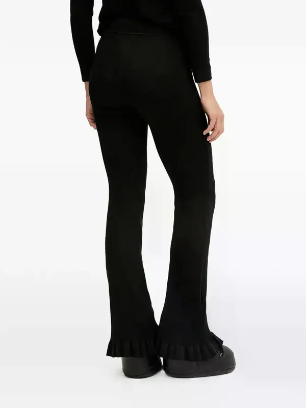 NEWLAND Ruffled Ribbed Trousers