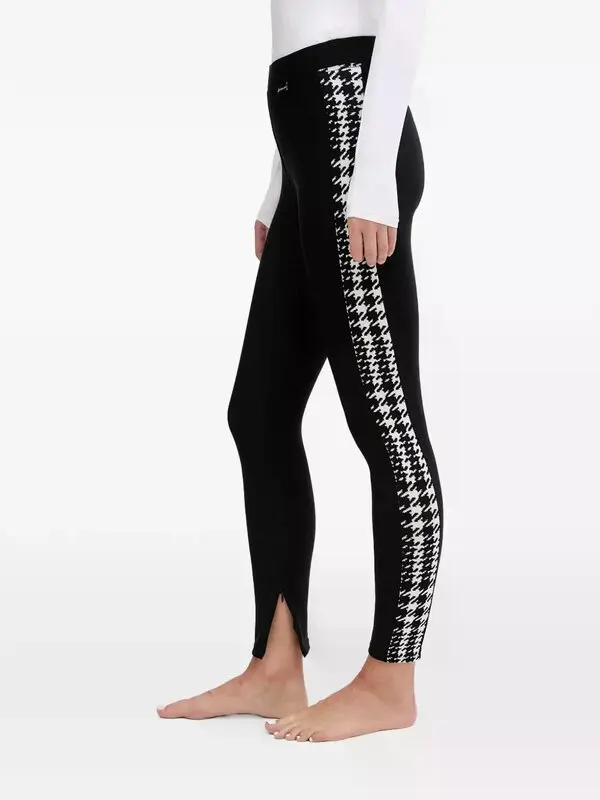 NEWLAND Houndstooth-pattern-detail Leggings