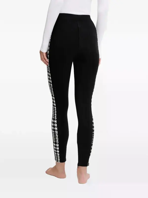 NEWLAND Houndstooth-pattern-detail Leggings