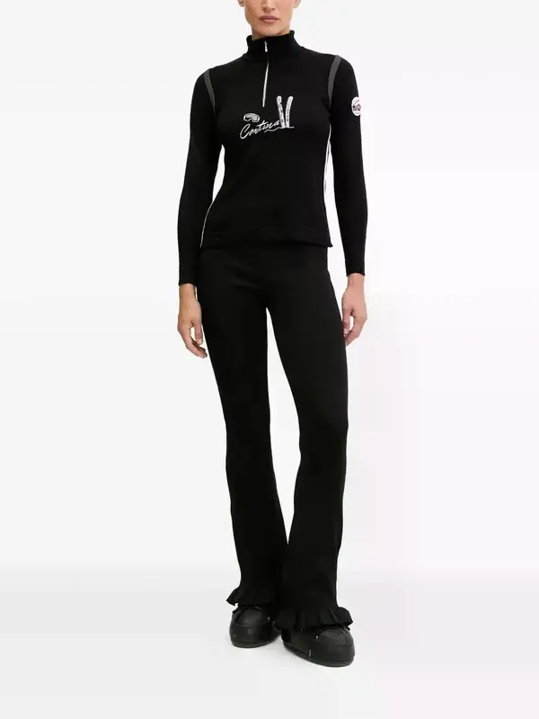 NEWLAND Embroidered Long-sleeve Top