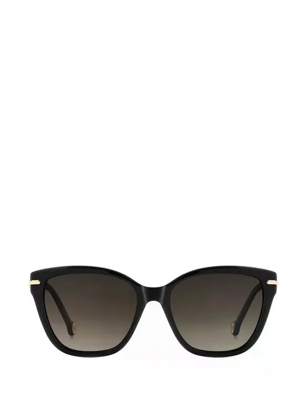 Carolina Herrera Cat-eye Frame Sunglasses - Black