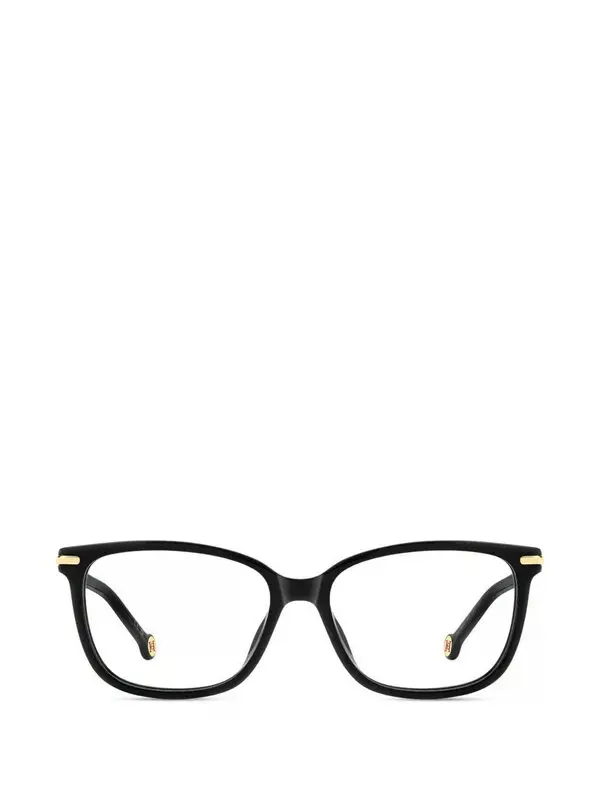 Carolina Herrera Square Frame Eyeglasses - Black