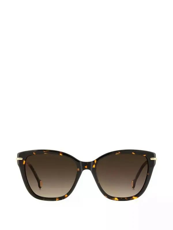 Carolina Herrera Cat-eye-frame Sunglasses - Brown