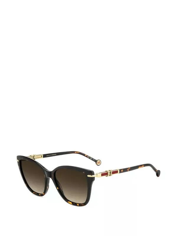 Carolina Herrera Cat-eye Frame Sunglasses - Brown