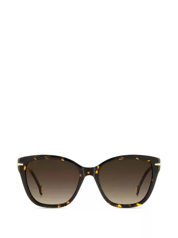 Carolina Herrera Cat-eye Frame Sunglasses - Brown