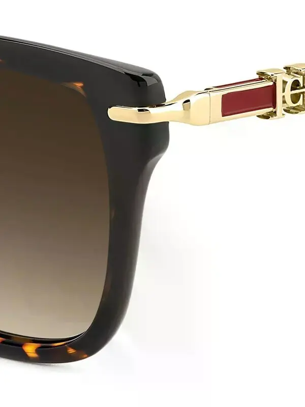 Carolina Herrera Cat-eye Frame Sunglasses - Brown