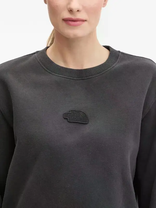The North Face Logo-patch Crew-neck Sweatshirt