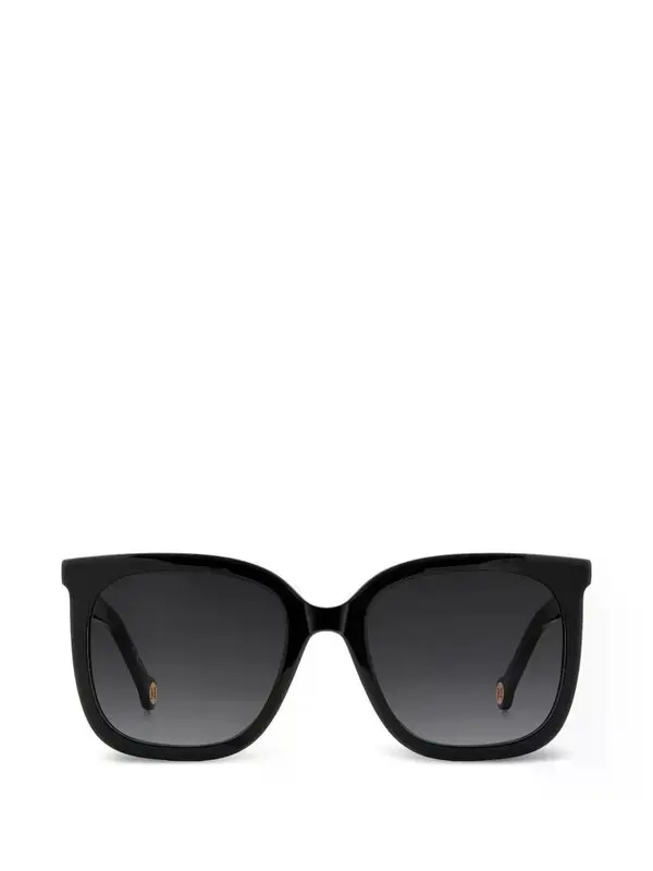 Carolina Herrera Square-frame Sunglasses - Black