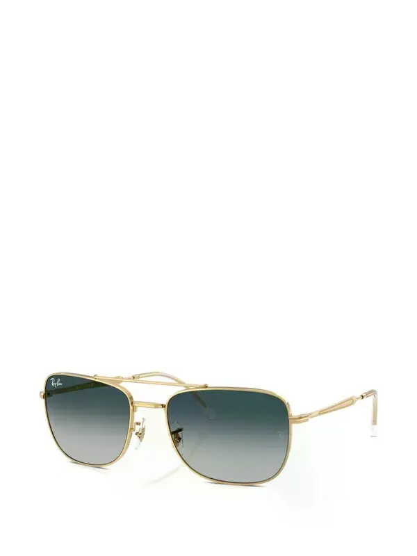 Ray-ban Square Metal Sunglasses - Gold