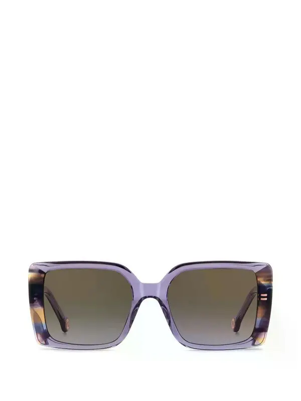 Carolina Herrera Square-frame Sunglasses
