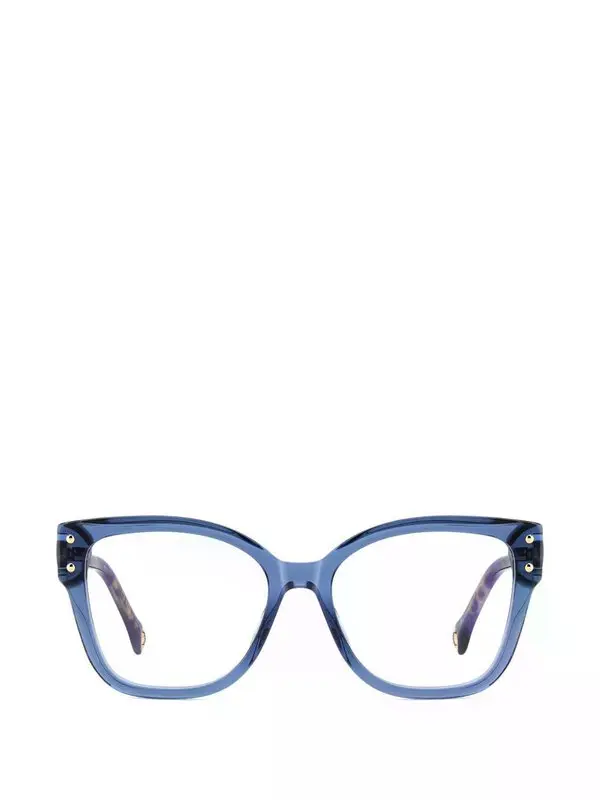 Carolina Herrera Square-frame Glasses - Blue