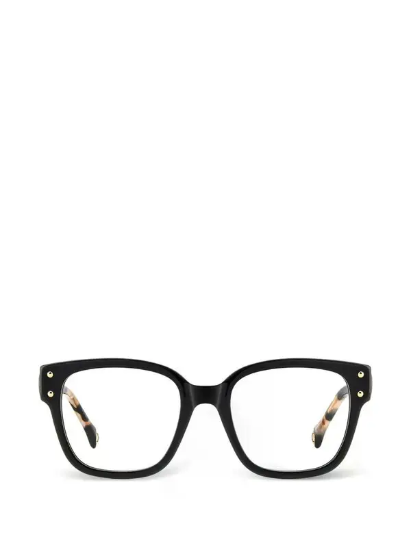 Carolina Herrera Square Frame Eyeglasses - Black