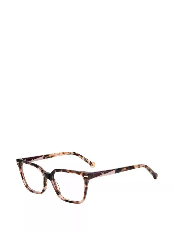 Carolina Herrera Square Frame Glasses - Brown