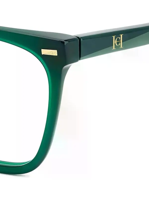 Carolina Herrera Cat-eye Frame Eyeglasses - Green