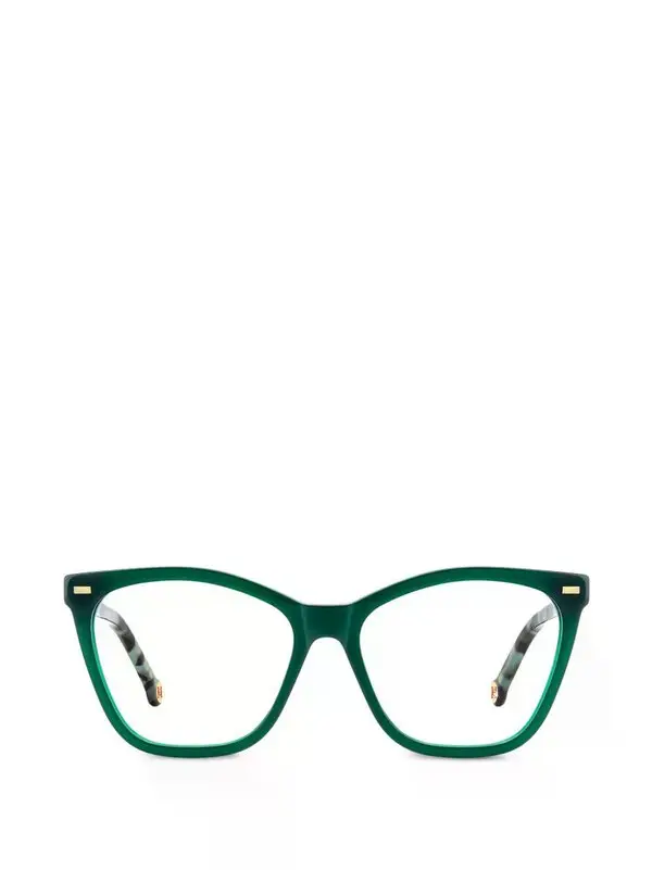 Carolina Herrera Cat-eye Frame Eyeglasses - Green