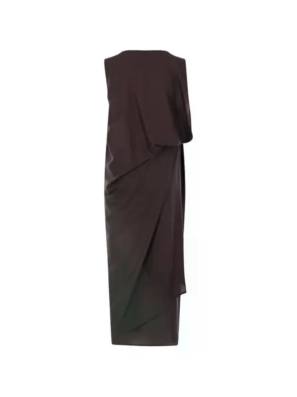 Dusan Draped Sleeveless Dress