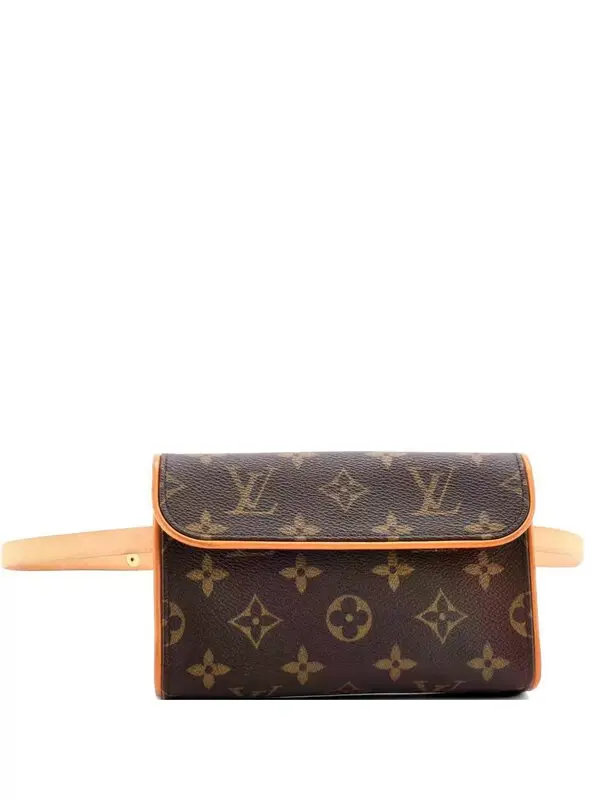 LOUIS VUITTON Florentine Waist Bag Monogram Canvas Belt Bag - Brown