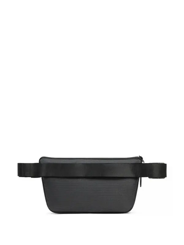 PIQUADRO Logo-appliqué Belt Bag - Black