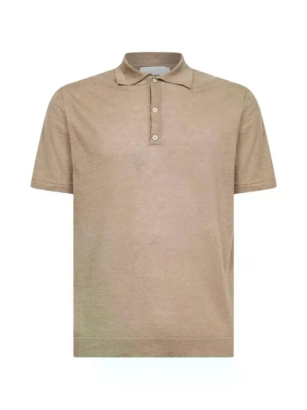 COSTUMEIN Putri Buttoned Polo Shirt - Neutrals