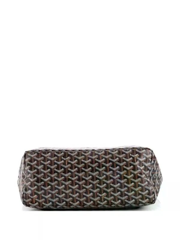 Goyard Saint Louis Coated Canvas Pm Tote Bag - Black