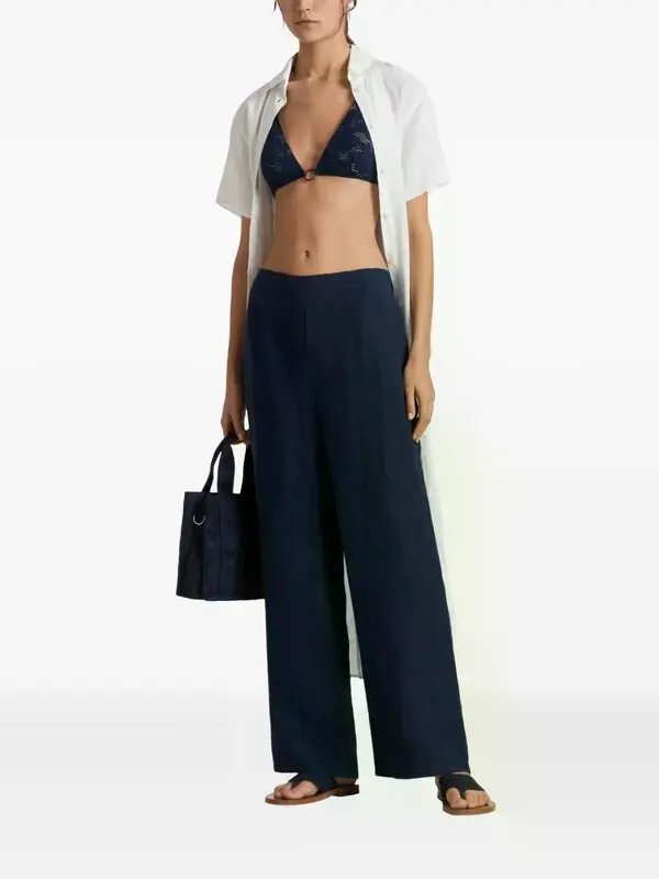 Vilebrequin Linen Trousers - Blue