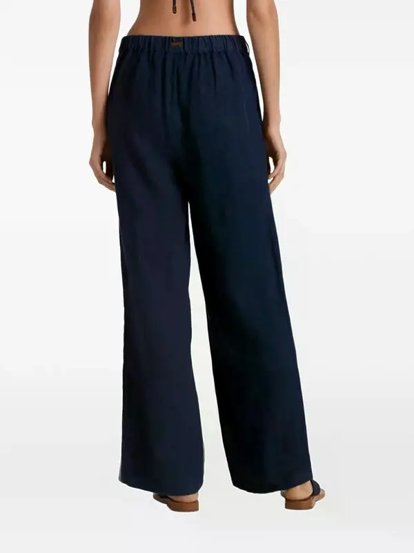 Vilebrequin Linen Trousers - Blue