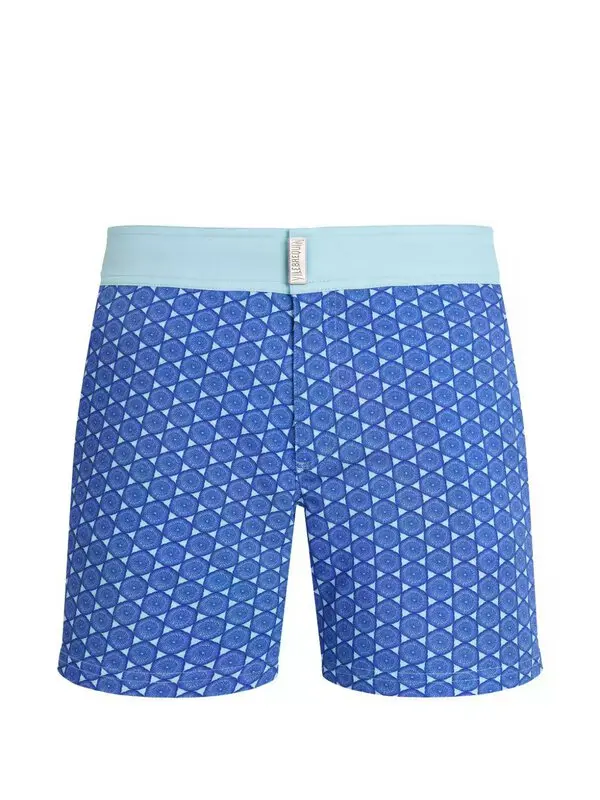 Vilebrequin Printed Swim Shorts - Blue