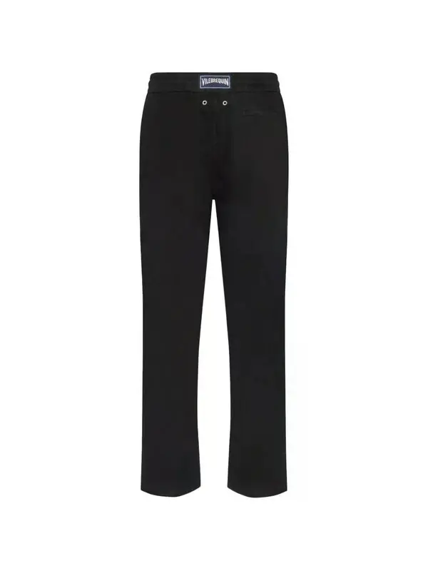 Vilebrequin Regular-fit Drawstring Trousers - Black