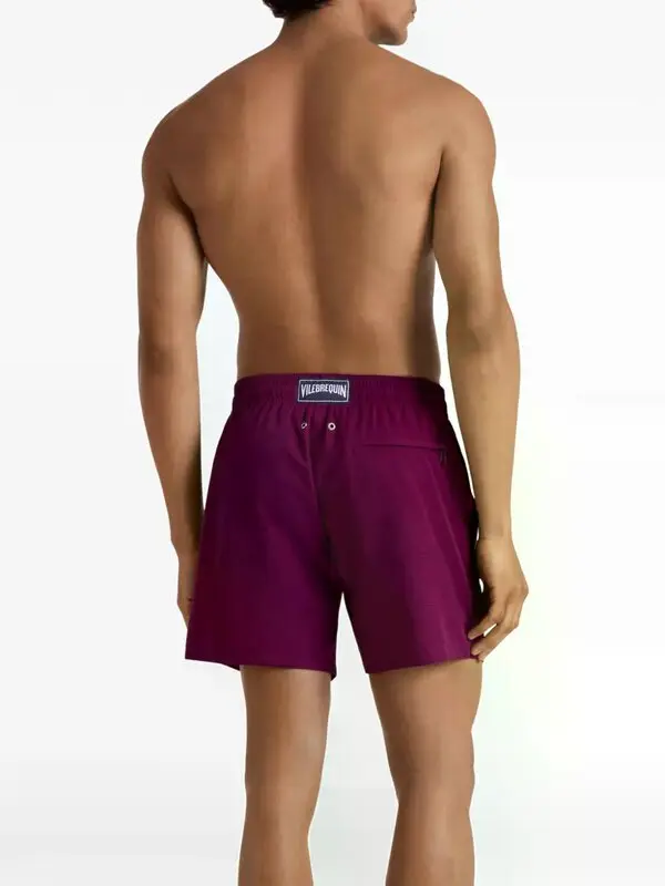 Vilebrequin Micro-perforated Swim Shorts - Purple