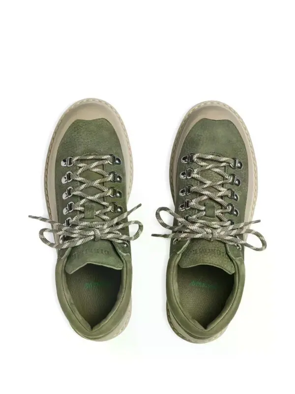 Diemme Cornaro Leather Sneakers - Green
